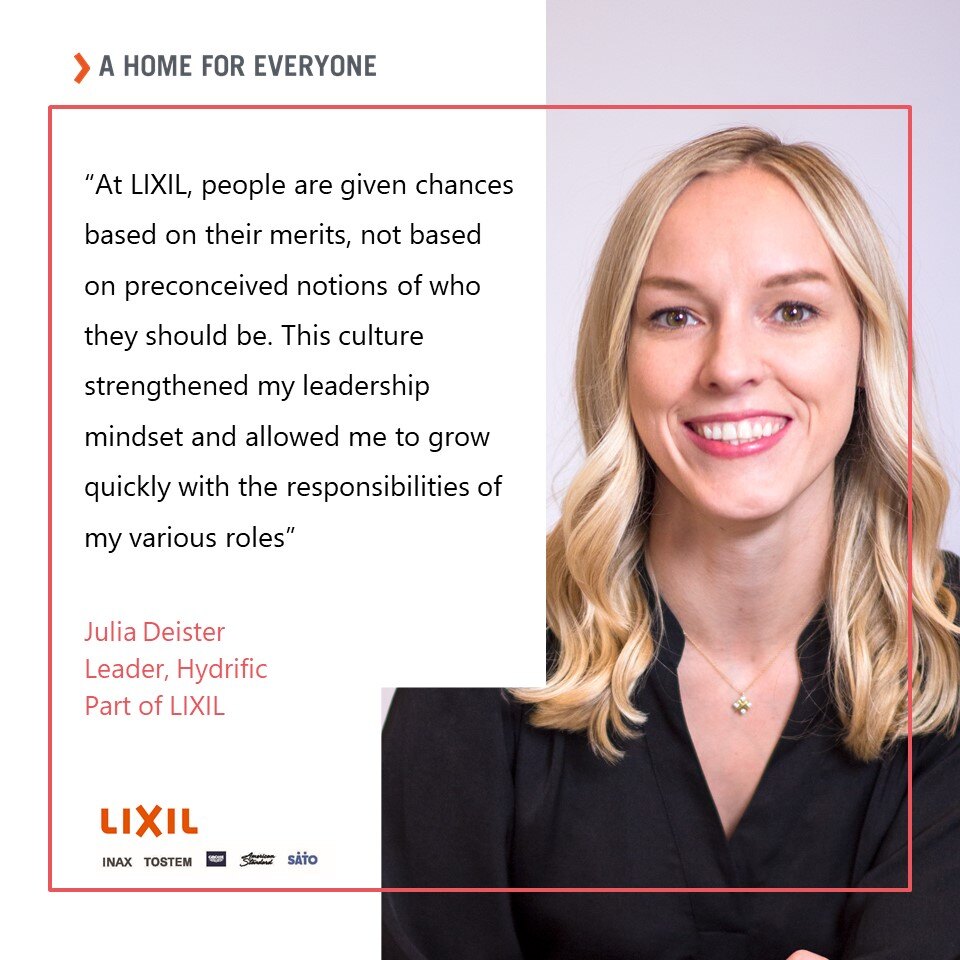 Meet Julia and Get a Glimpse into LIXIL's Culture of Innovation｜Newsroom｜LIXIL