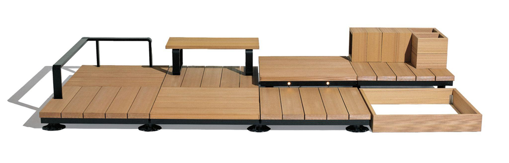 LIXILから、DIYでもつくれる、レイアウトフリーなウッドデッキ 「Module Garden（モジュールガーデン）」を発売｜Newsroom｜LIXIL