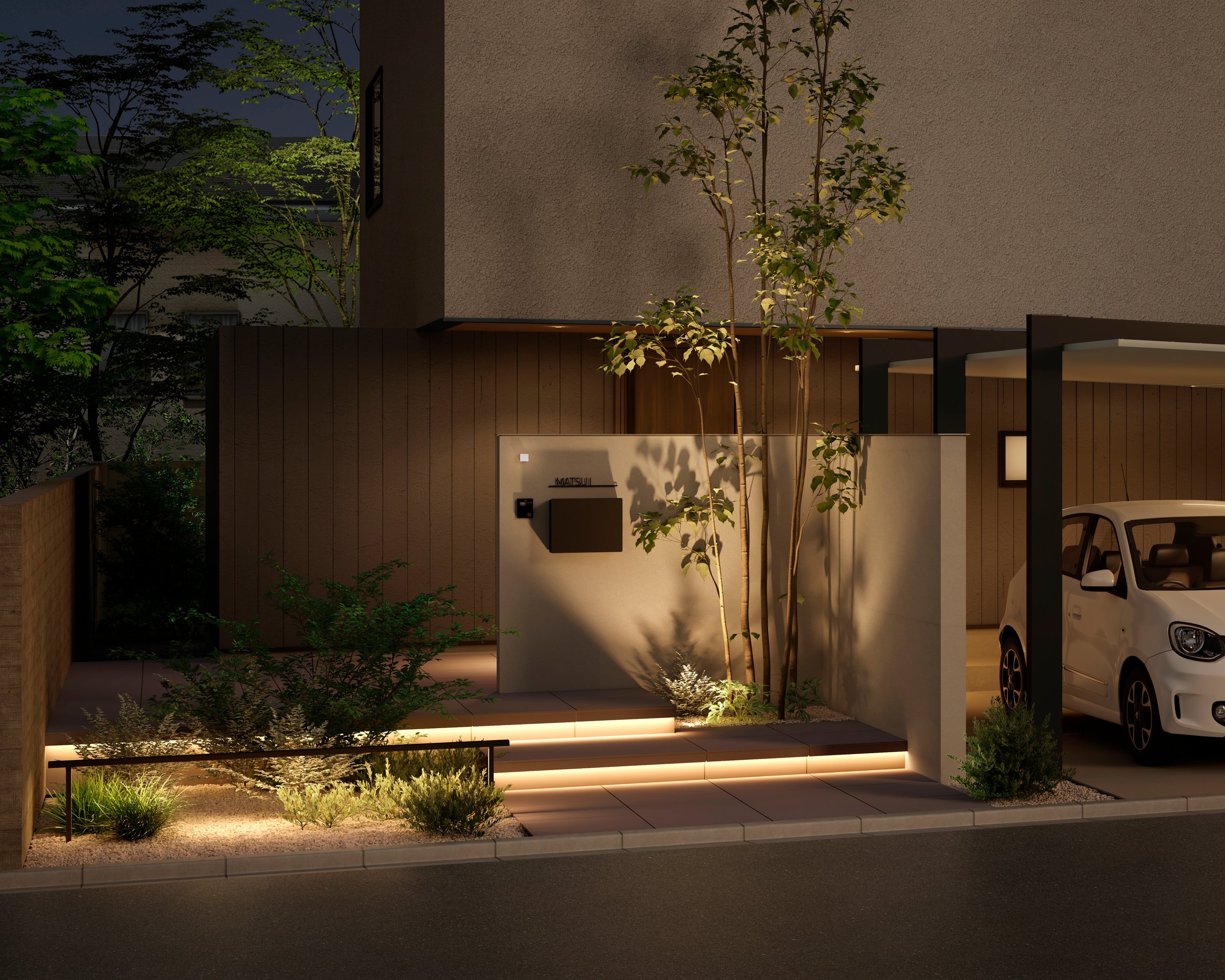 景観と調和した夜の空間提案ができるエクステリアライト「美彩」シリーズに新たな照明演出ができるシームレスラインライトを追加発売｜Newsroom｜LIXIL