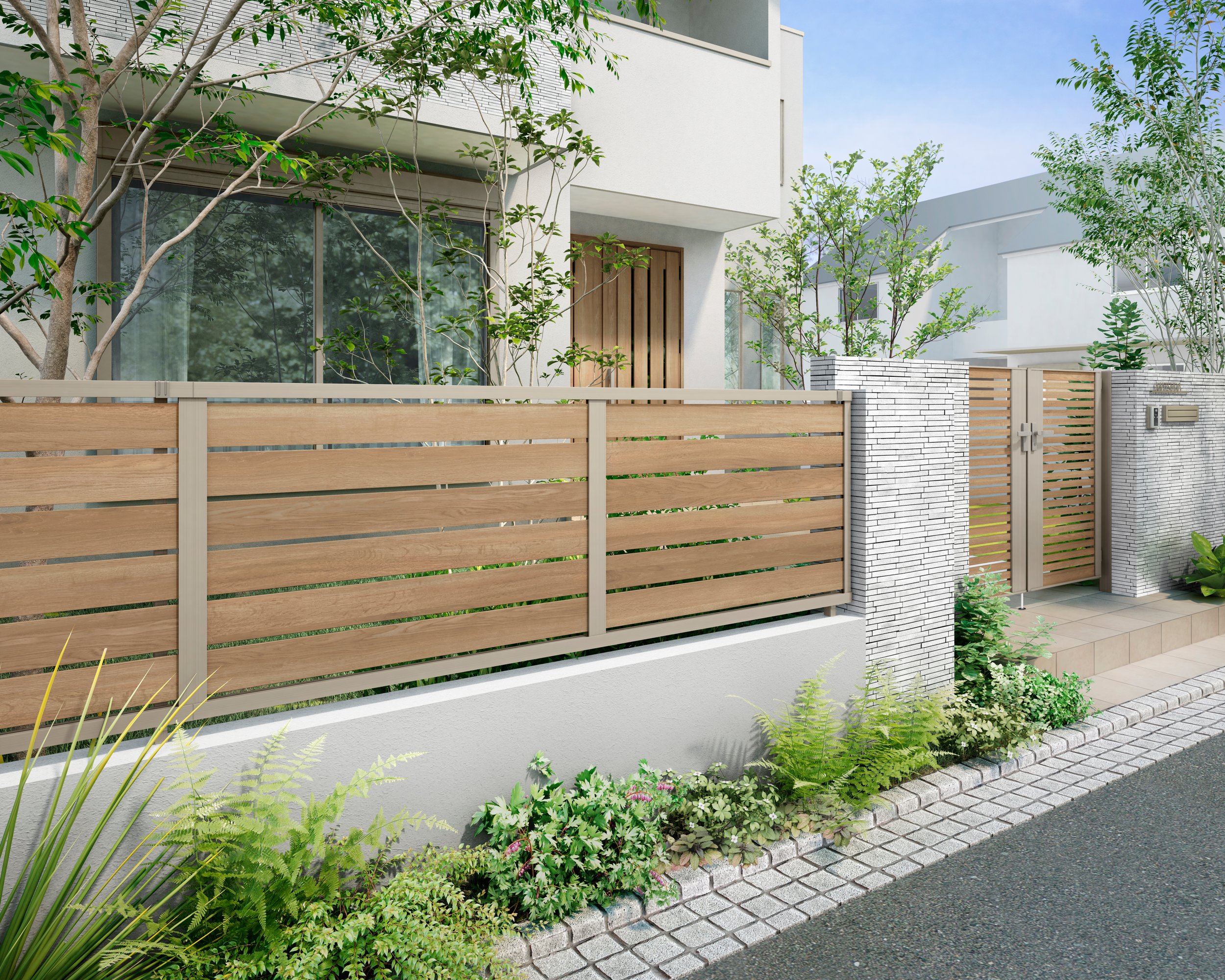 フェンスカテゴリーとして人気の「フェンスAB」に片面木調タイプと新色を追加し発売｜Newsroom｜LIXIL