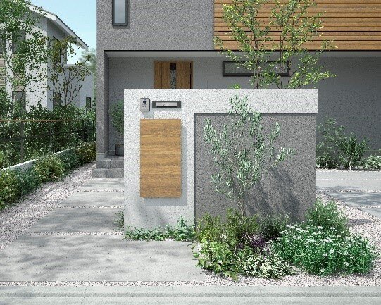 再配達の削減につながるファサード商材「宅配ボックスKN」に ポール建て仕様と据置仕様を追加し、発売｜Newsroom｜LIXIL